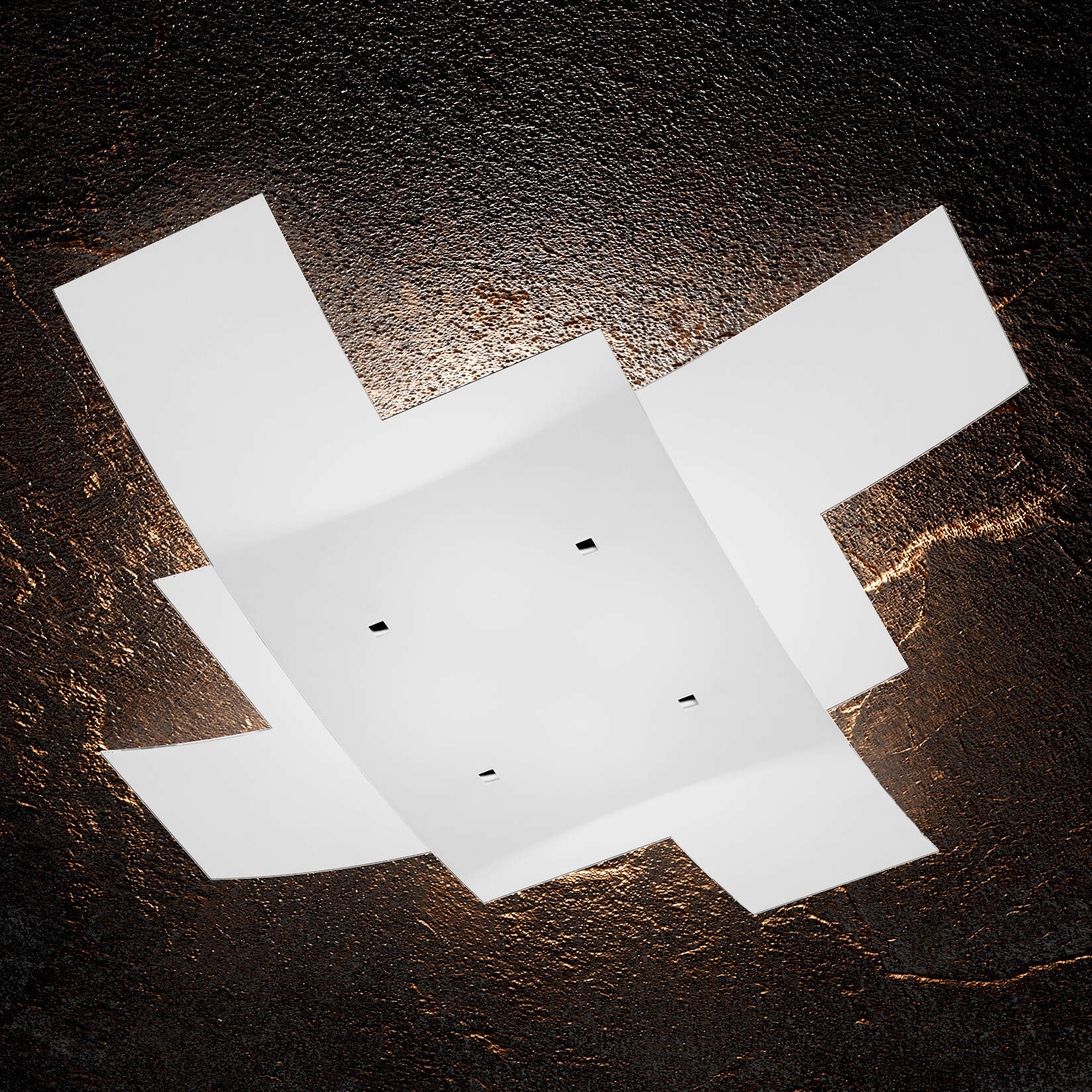 Tetris Applique/plafoniera D.95 Cm. 4 Luci